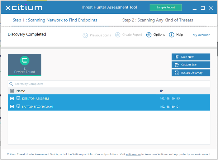 Xcitium Threat Hunter Assessment Tool
